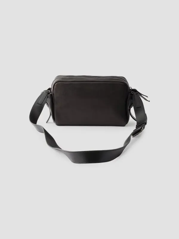Prada Route Leather Shoulder Bag