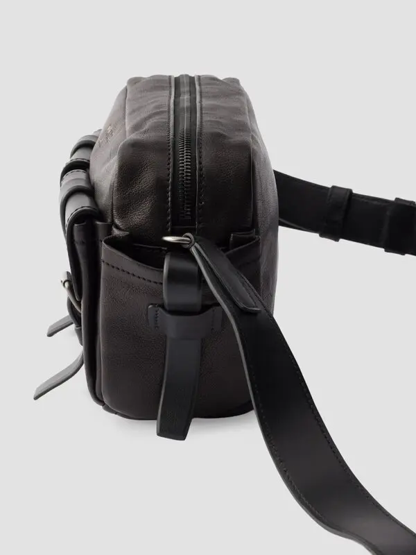 Prada Route Leather Shoulder Bag