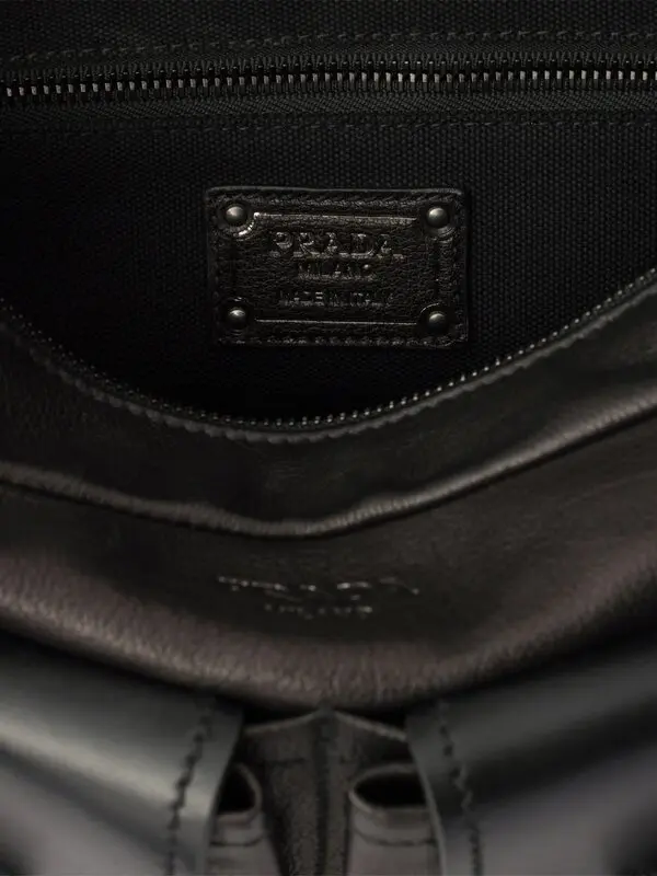 Prada Route Leather Shoulder Bag
