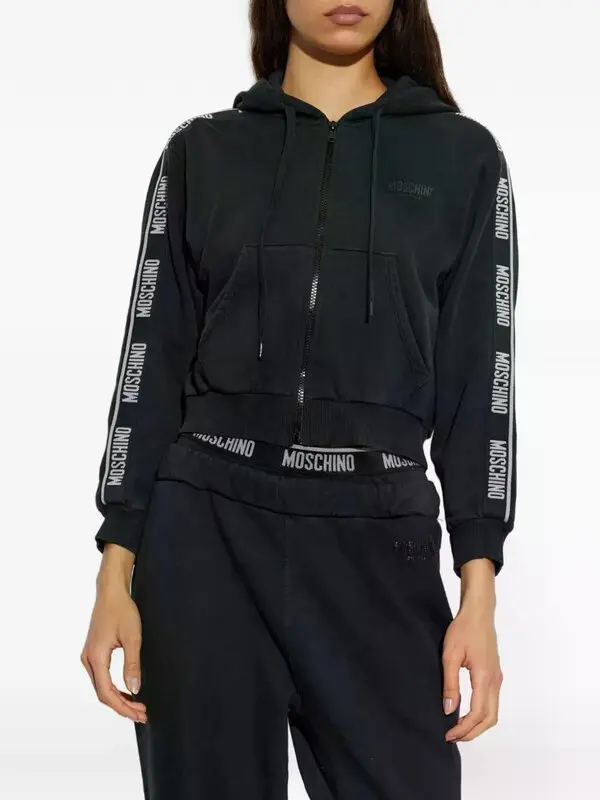 Moschino Active Logo-tape Hoodie