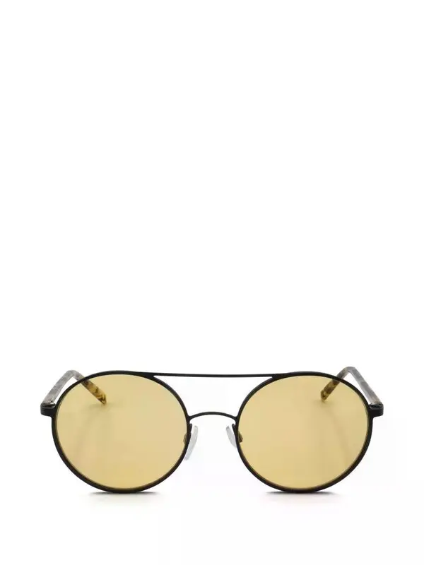 Dkny Round-frame Double-bridge Sunglasses