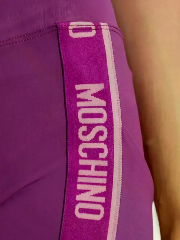 Moschino Logo-tape Cycling Shorts
