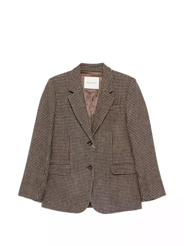 Gant Houndstooth-pattern Blazer