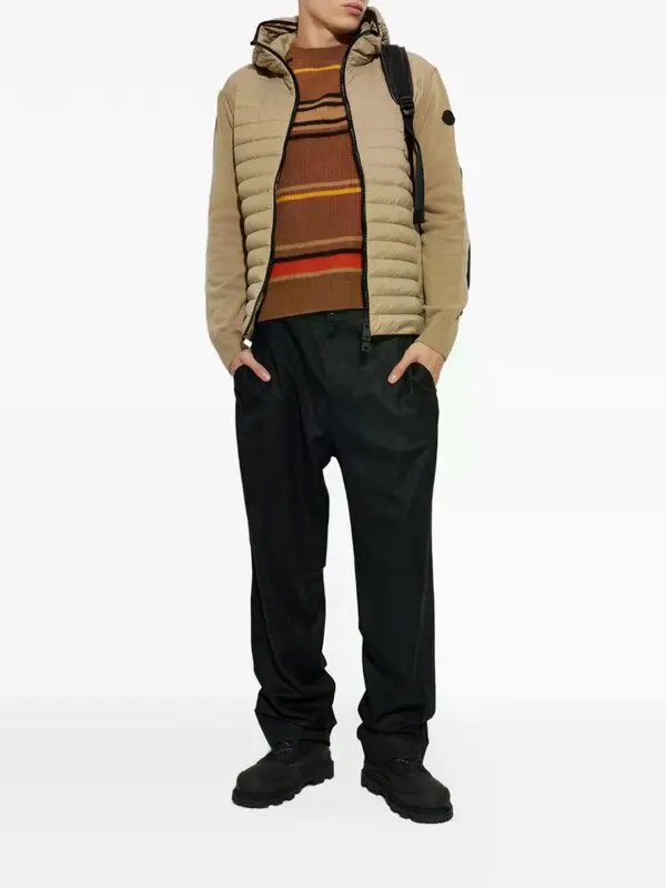 Moncler Padded Cashmere-blend Cardigan