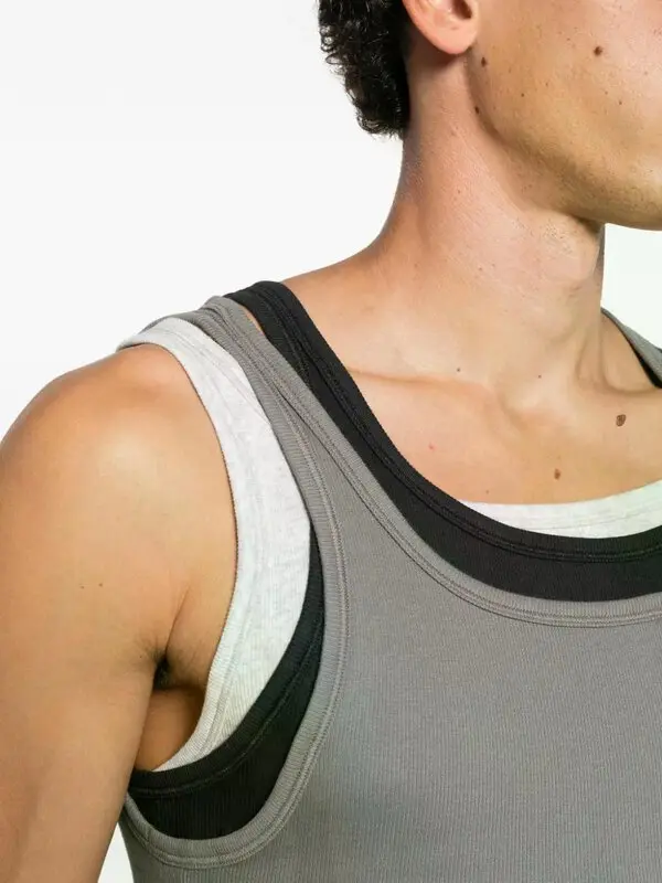 SKIMS Ribbed-knit Tank Tops