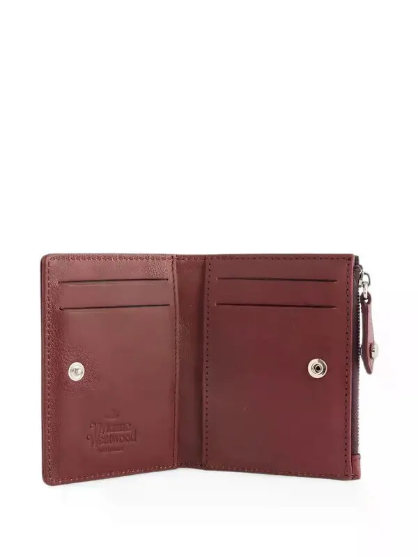 VIVIENNE WESTWOOD Orb-plaque Bifold Card Holder