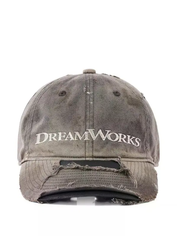 SAINT MXXXXXX X Dreamworks Embroidered Distressed Cap