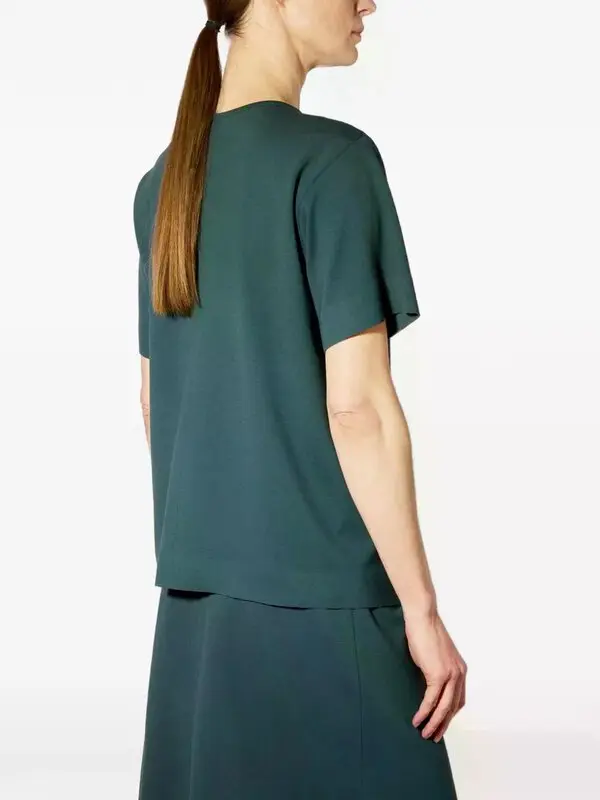 Liviana Conti Gea Side-slit Short-sleeve T-shirt