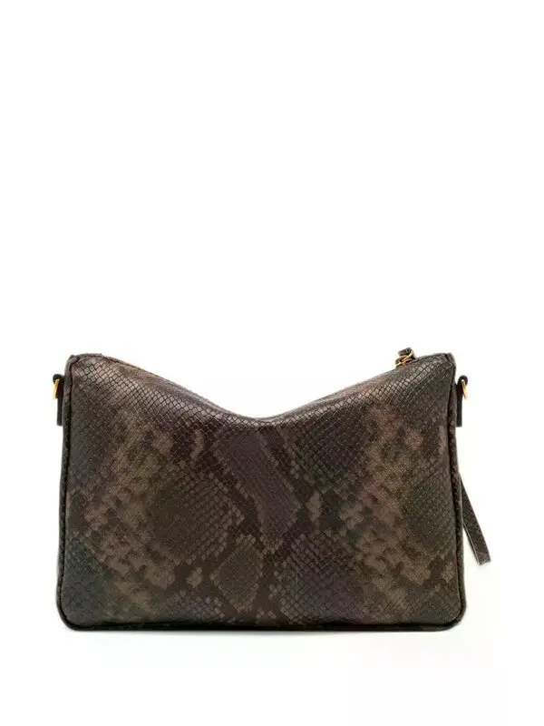GIANNI CHIARINI Nora Leather Clutch Bag