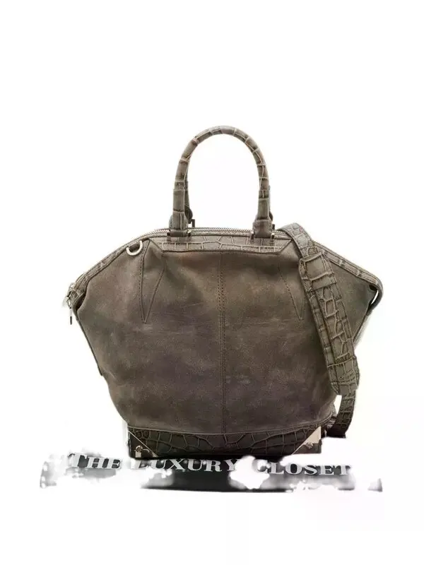 Alexander Wang Emile Croc-embossed Tote Bag