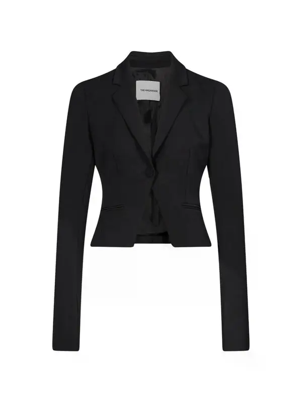 Andamane New Zefira Single-breasted Cropped Blazer