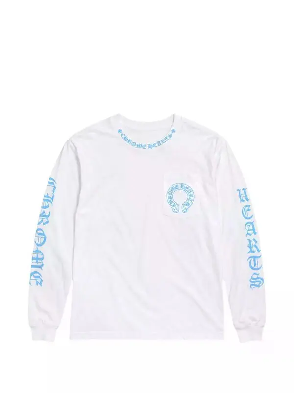 Chrome Hearts Logo-print Pocket T-shirt - White