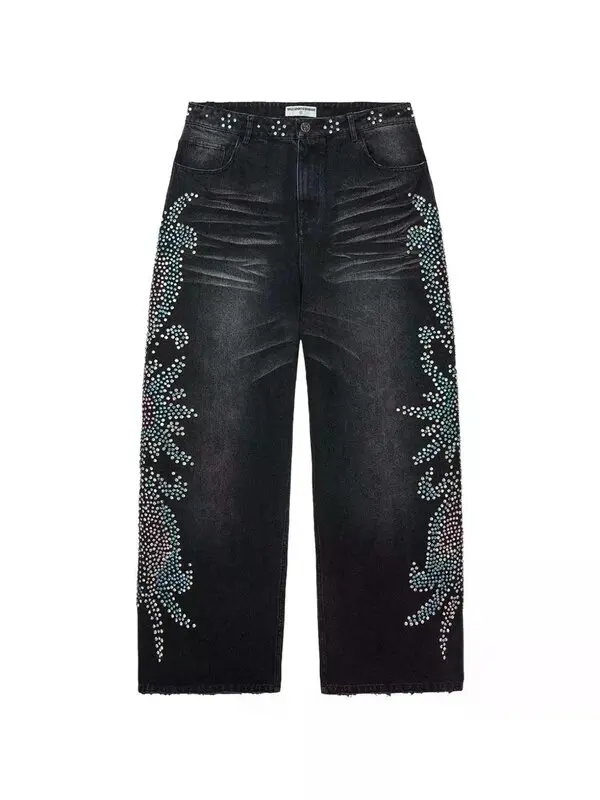 VALE FOREVER Tsunami Rhinestone-embellished Jeans