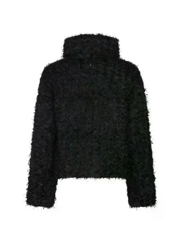 Mackage Feather-effect Funnel-neck Jacket