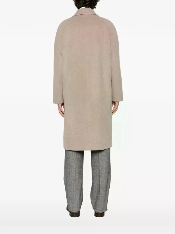 OFFICINA SARTORIALE Double-breasted Notched-lapels Coat