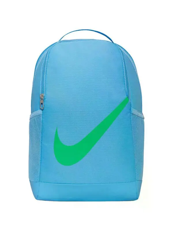 Nike Brasilia Logo-print Backpack - Blue