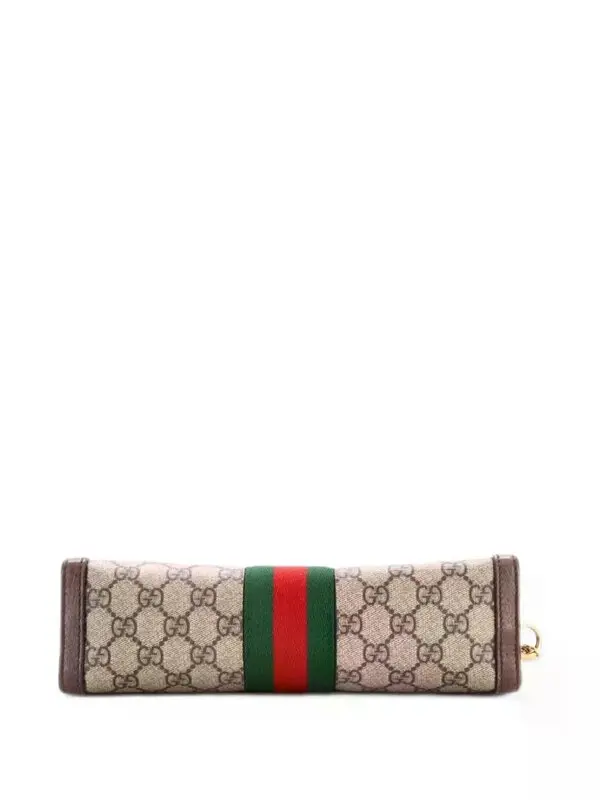 Gucci Ophidia Chain Shoulder Bag Gg Coated Canvas Small Crossbody Bag
