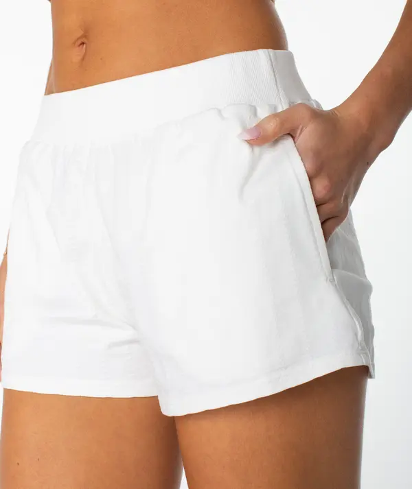 Roxy Summer Fling Jersey Short - Cloud Dancer Solid