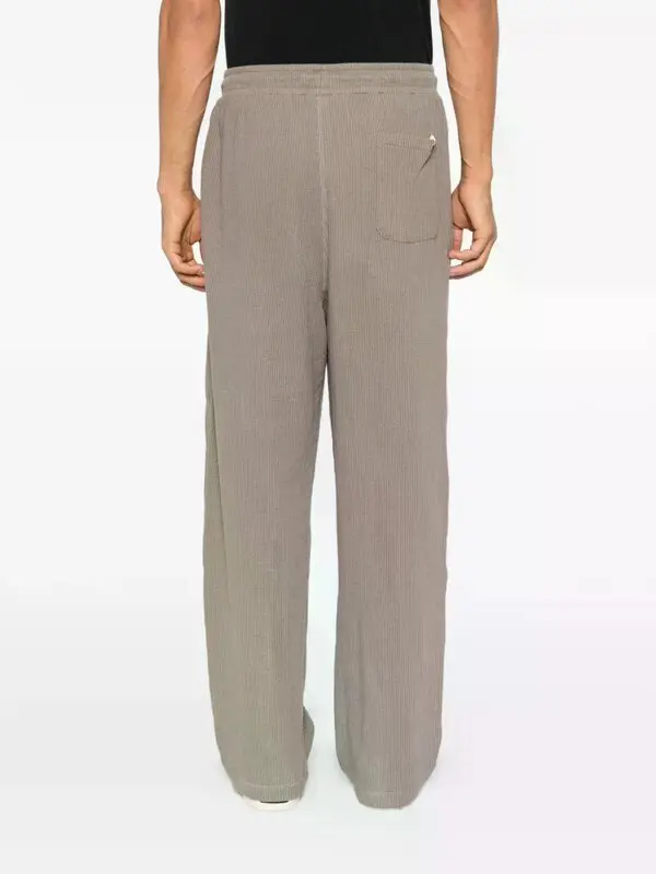 SKIMS Waffle-knit Drawstring-waist Trousers