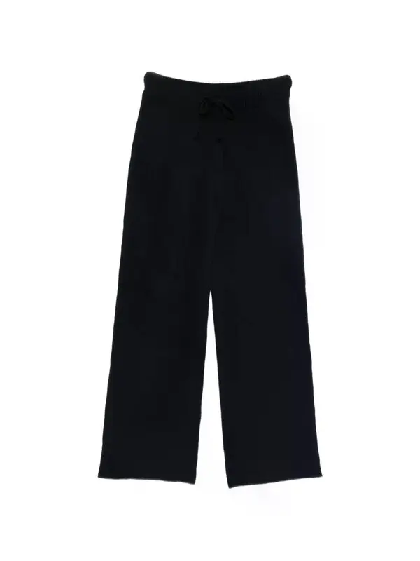Gant Wool-cashmere Knit Trousers - Blue