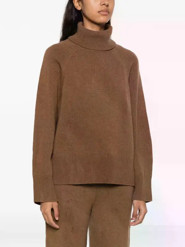 Gant Roll-neck Raglan-sleeve Sweater