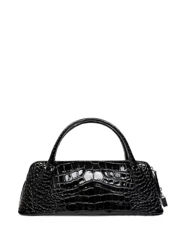 Tory Burch Lock Croc-embossed Top-handle Bag