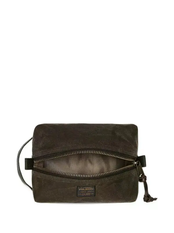Filson Logo-patch Zip-fastening Wash Bag