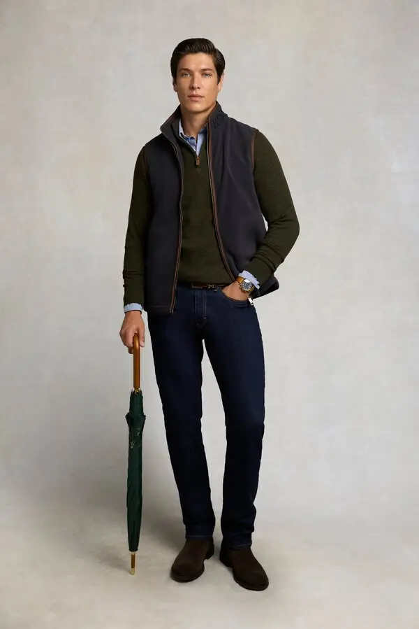 Holland Cooper Fine Quarter Zip Knit
