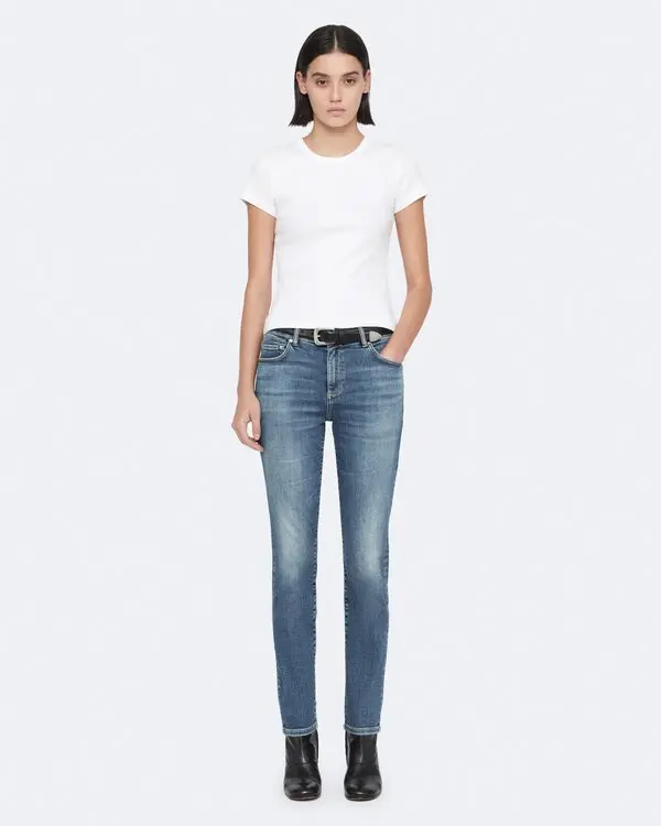 ALLSAINTS Miller Mid-rise Skinny Stretch Jeans