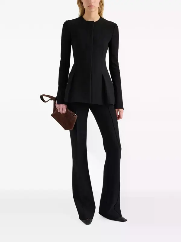 Proenza Schouler Sonia Jacket In Bi-stretch Suiting