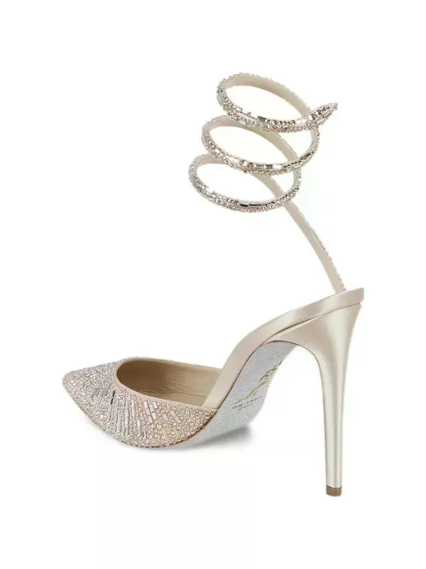 Rene Caovilla Cleo Crystal-embellished Pumps