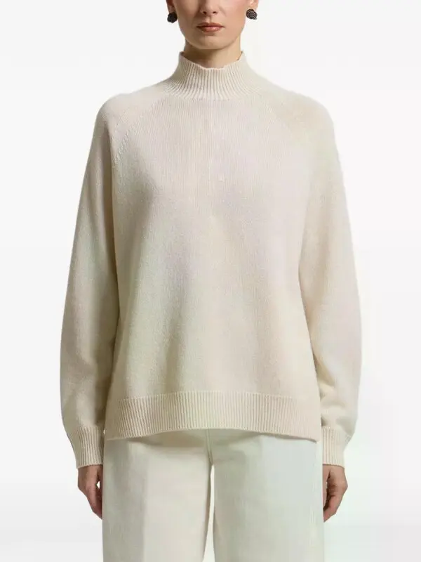 Peserico High-neck Raglan-sleeve Sweater