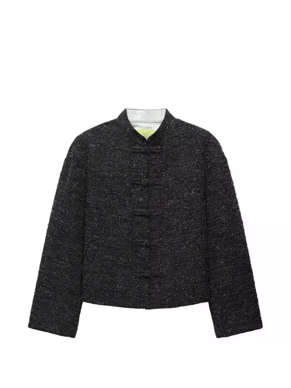 Shanghai Tang Sequin-embellished Tang Tweed Jacket