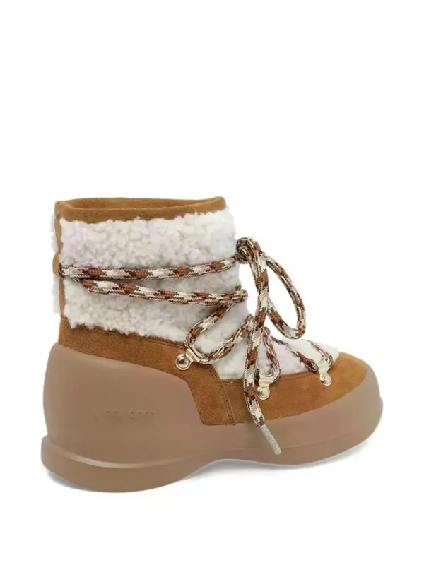 Moon Boot Mezzaluna Shearling Boots