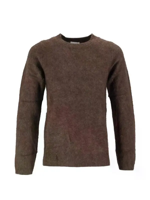 P.a.r.o.s.h Brushed-knit Crew-neck Sweater