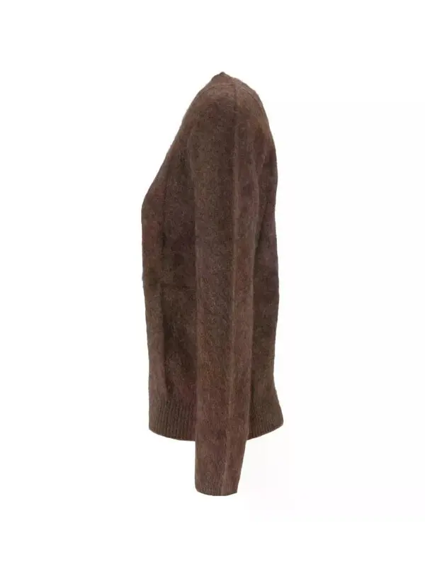 P.a.r.o.s.h Brushed-knit Crew-neck Sweater