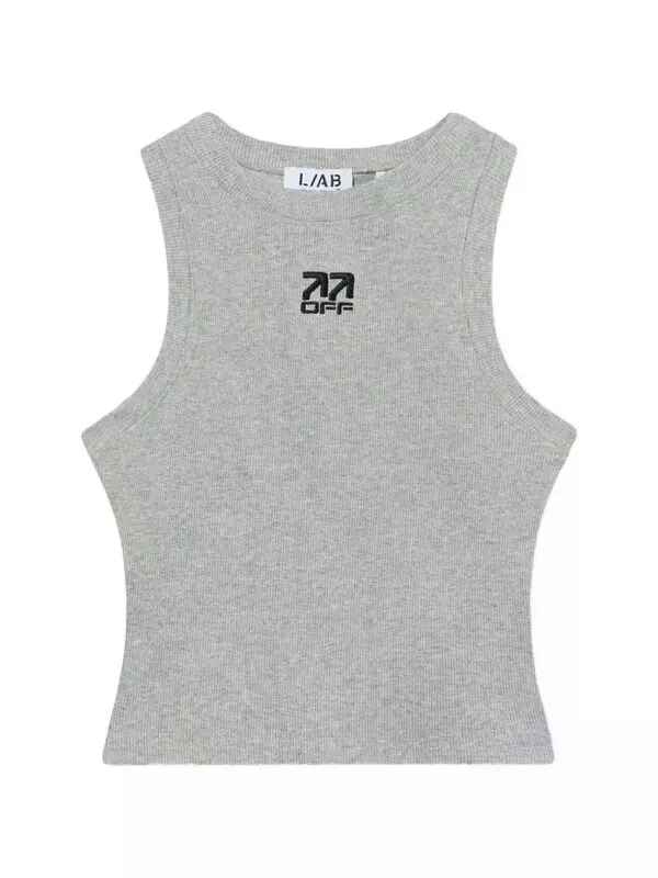 L/AB C/O OFF-WHITE Logo-print Tank Top