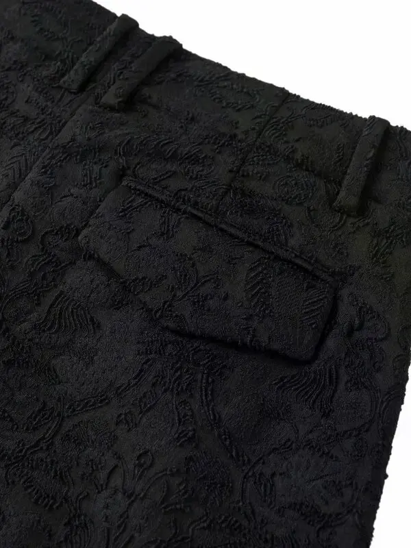 Shanghai Tang Jacquard-woven Tailored Trousers