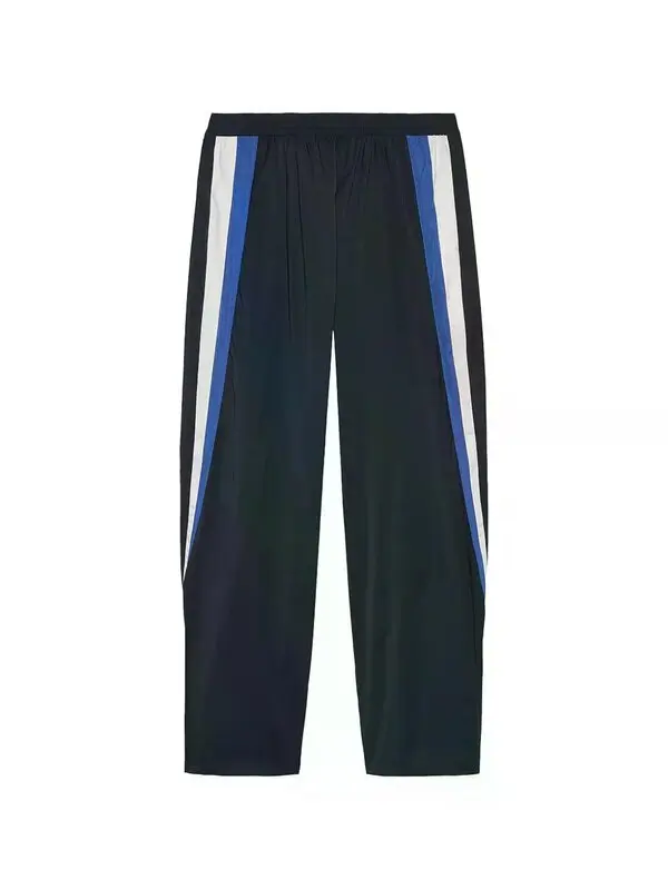 NEW AMSTERDAM SURF ASSOCIATION Night Side-stripe Logo-embroidered Track Pants