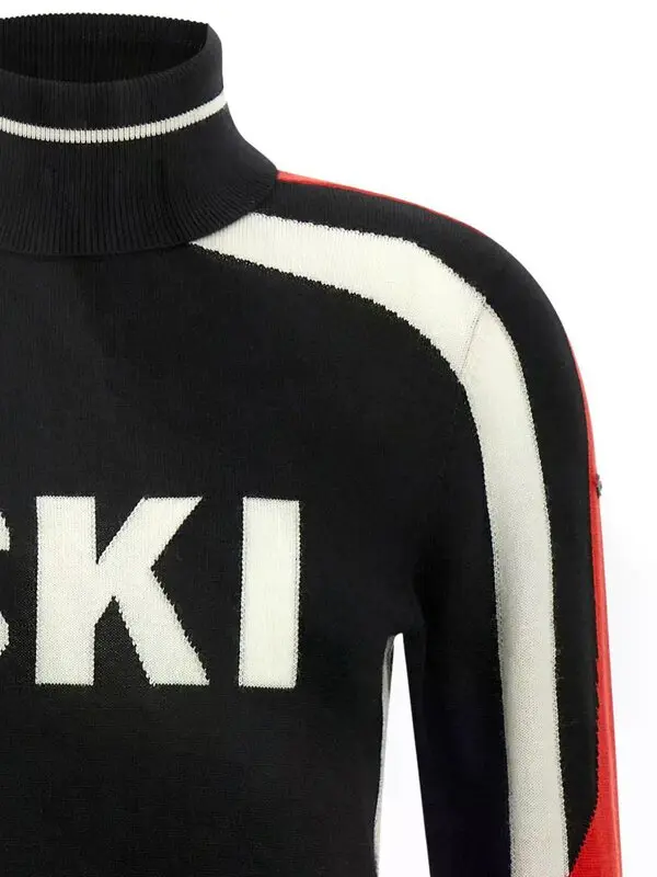 Goldbergh High-neck Wool Ski Sweater