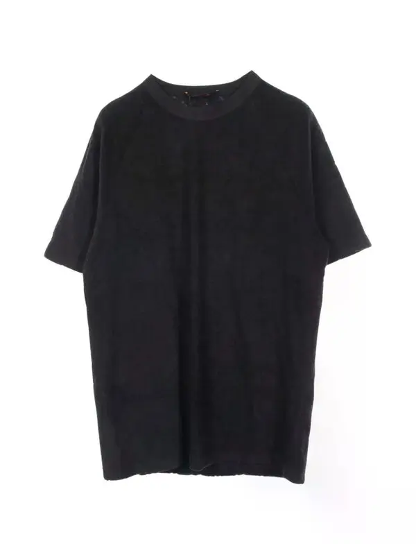LOUIS VUITTON 2010s Monogram Short-sleeve T-shirt - Black
