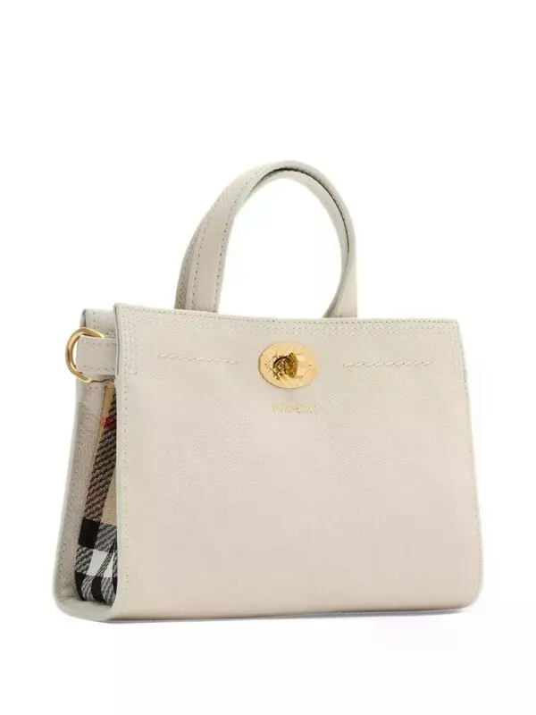 Burberry Micro Cotswolds Check Tote