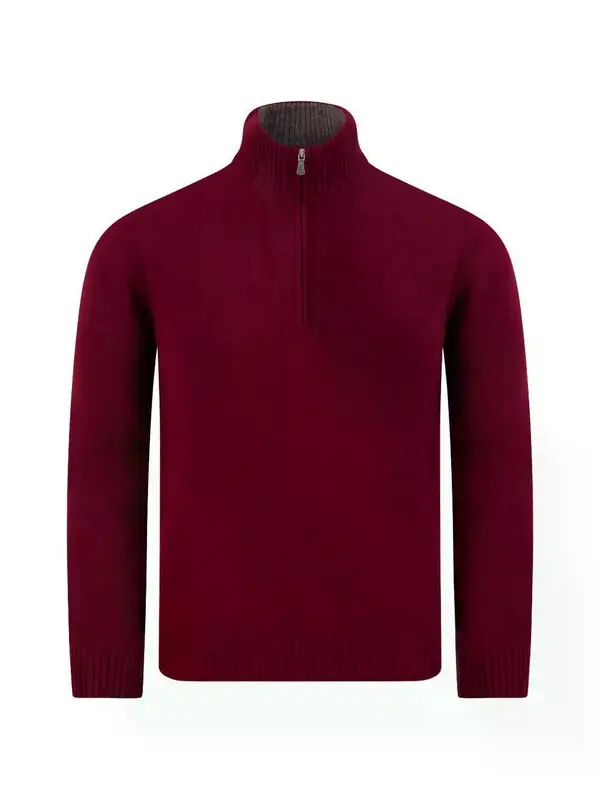 GRAN SASSO Half-zip Knitted Sweater