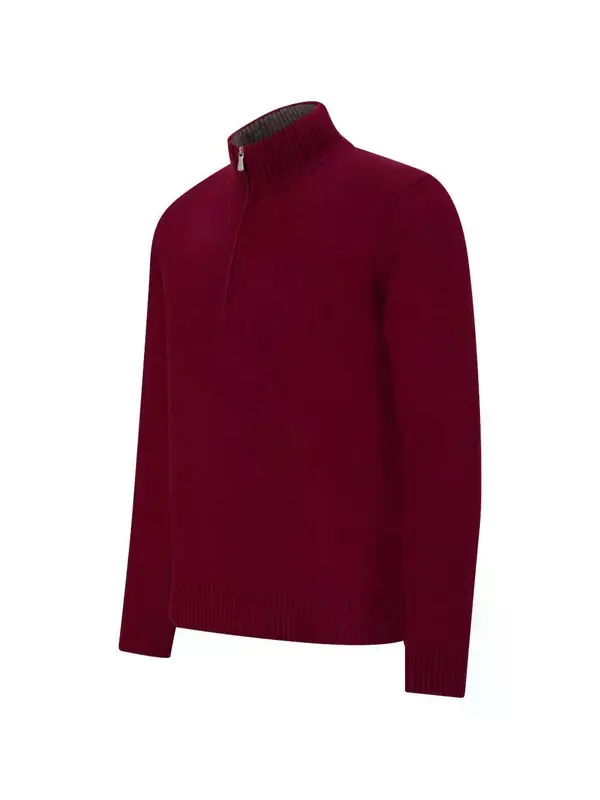 GRAN SASSO Half-zip Knitted Sweater