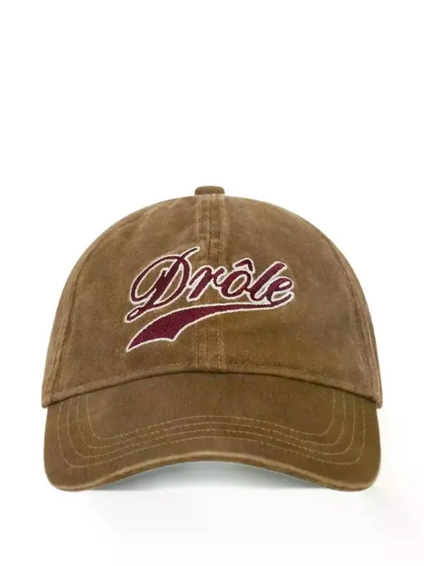 Drole De Monsieur Embroidered-logo Baseball Cap