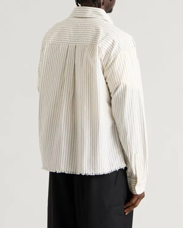 ABOUT:BLANK Casper Raw Hem Shirt