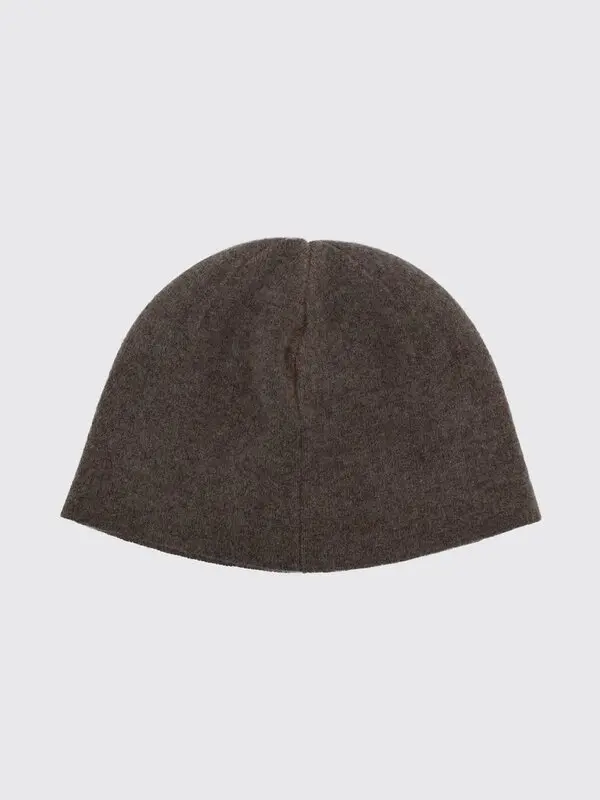 Our Legacy Classic Beanie Hat In Pure Merino Wool - Brown