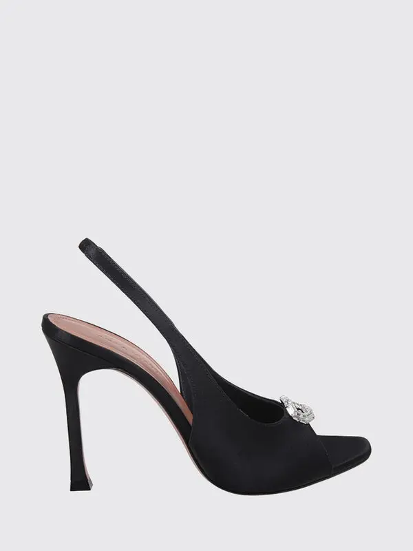 Amina Muaddi High Heel Shoes - Black