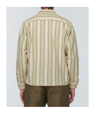 WALES BONNER Atlantic Striped Cotton Jacket