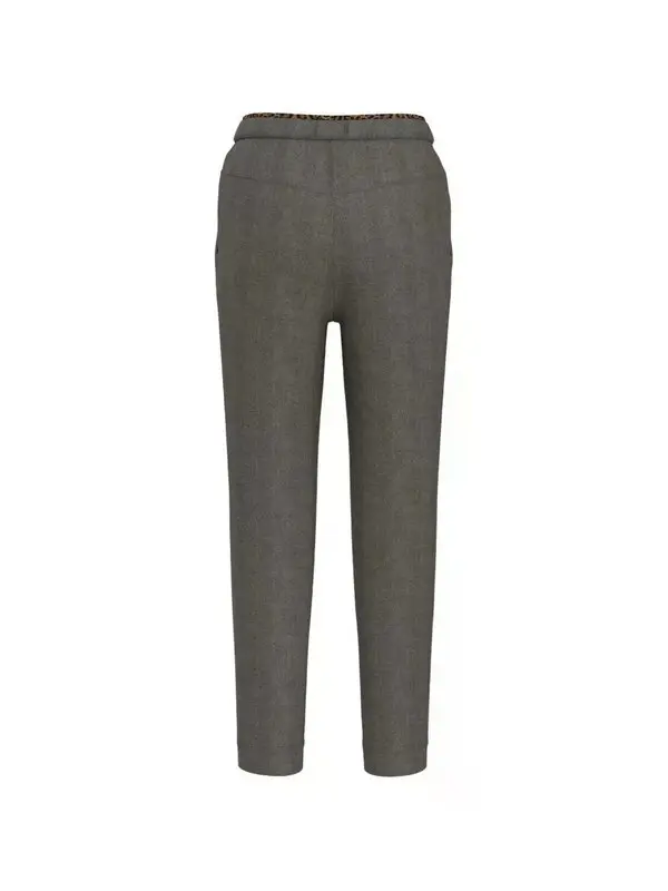 MARCCAIN Rhodos Drawstring-cropped Tapered Trousers